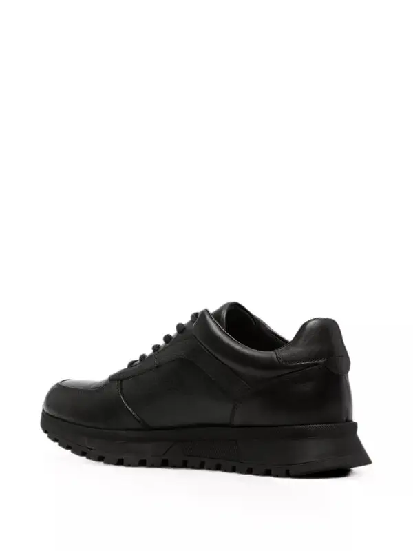 SERGIO MORETTI FIRENZE Panelled Leather Sneakers