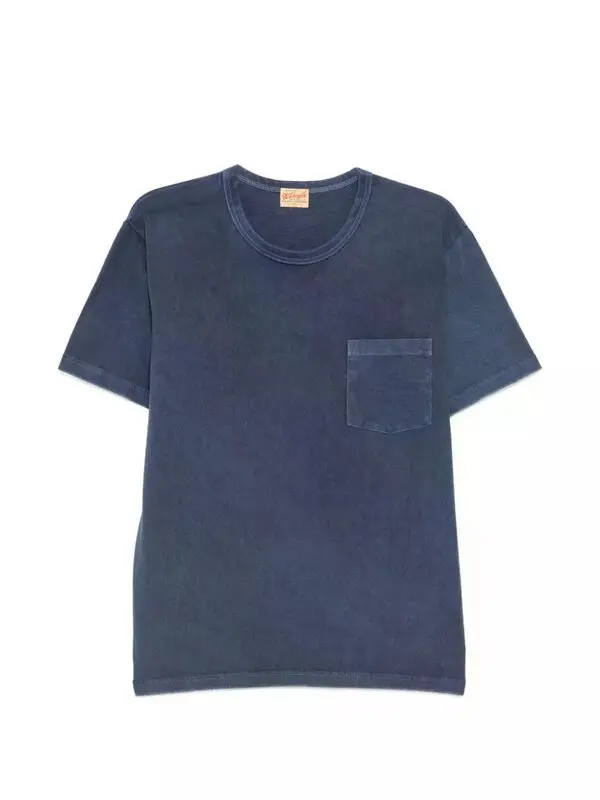 WHITESVILLE Patch-pocket Washed T-shirt