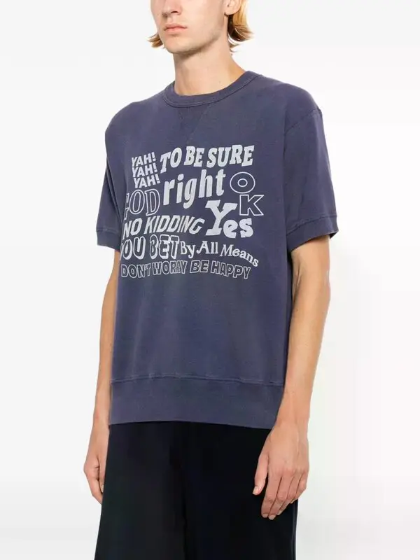 WHITESVILLE Graphic-printed Crew-neck T-shirt