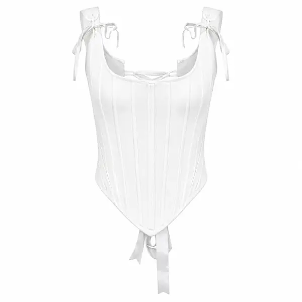CANSU XI Le Corset Gaia - White