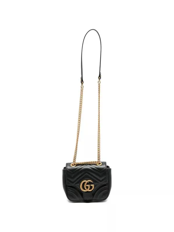 Gucci Gg Marmont Leather Shoulder Bag