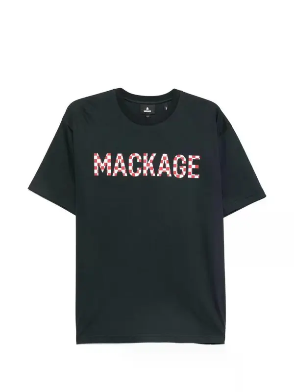 Mackage Logo-print Cotton T-shirt - Black