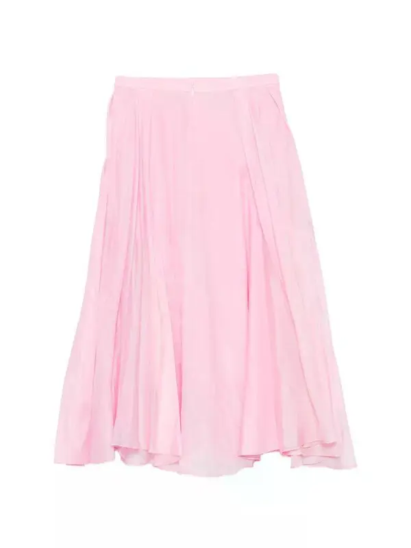 Rochas Pleated Midi Skirt