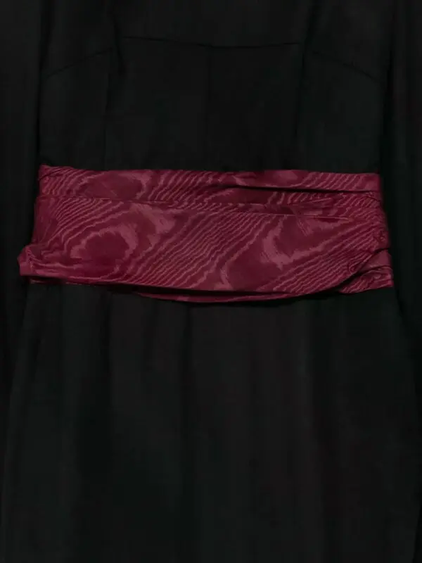Rochas Long-sleeve Maxi Dress