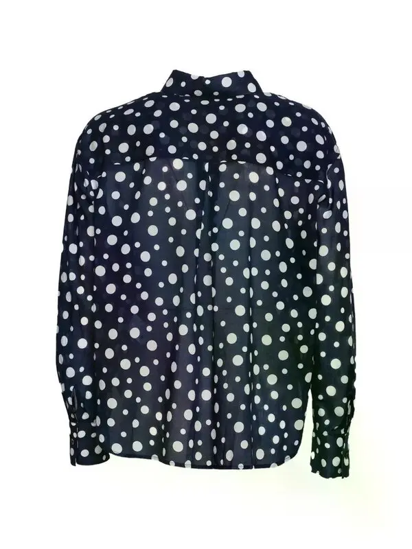 ROBERT FRIEDMAN Renee Polka-dot Shirt