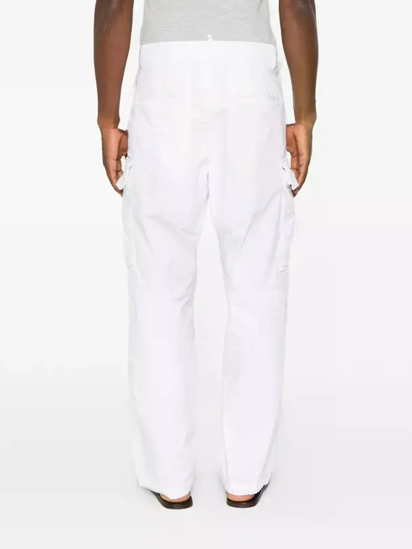 Dsquared2 Logo Patch Flap-pocket Trousers