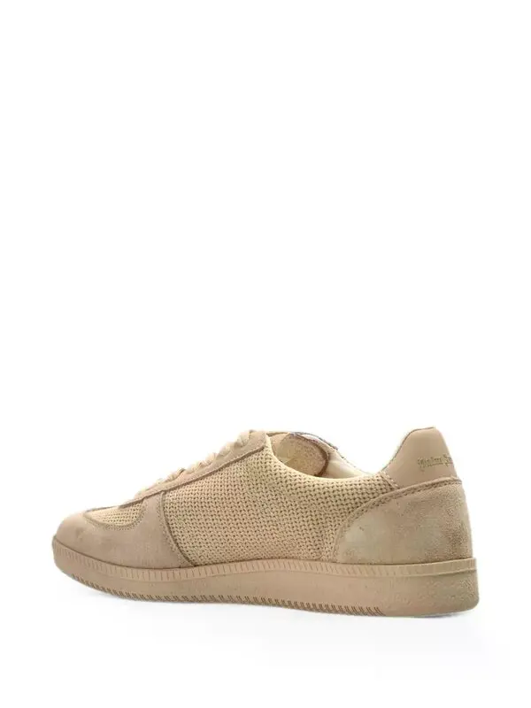 Palm Angels Suede Panelled Mesh Sneakers