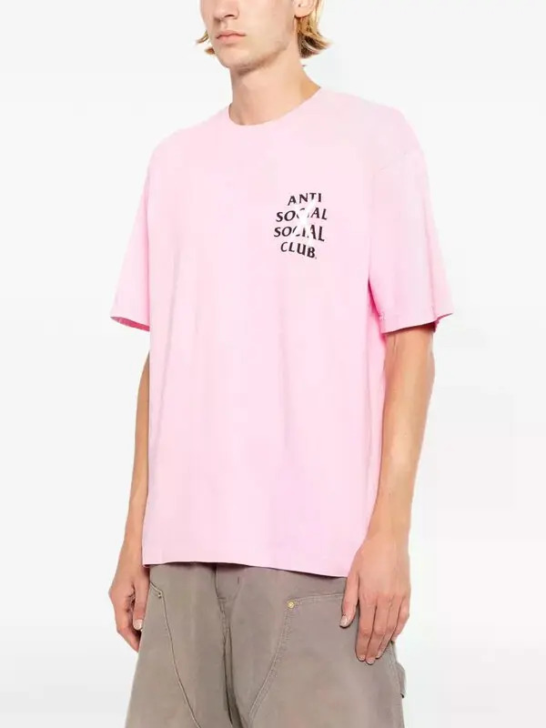 ANTI SOCIAL SOCIAL CLUB Cancelled Paint T-shirt - Pink
