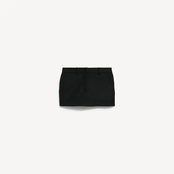 Balenciaga Mini Tailored Skort - Black