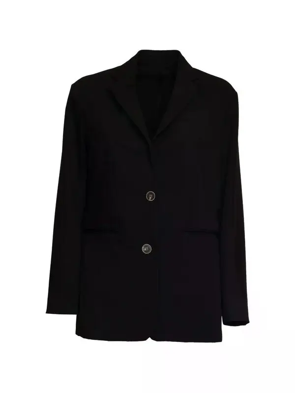 QL2 QUELLEDUE Varenna Single-breasted Blazer - Black