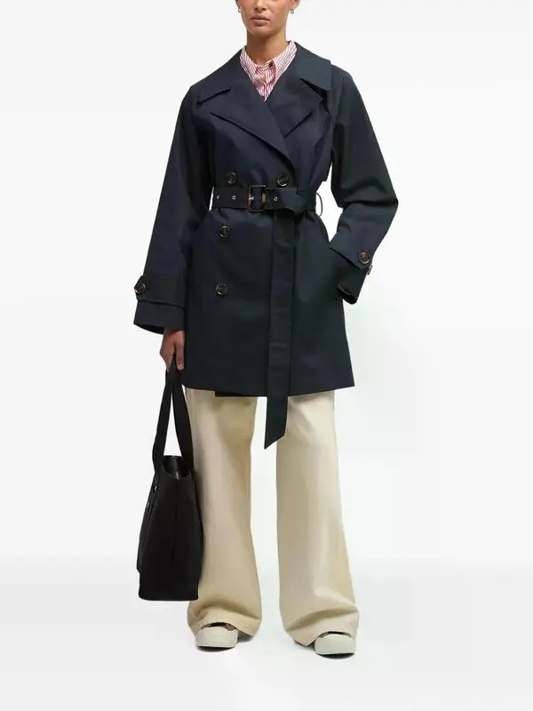 Barbour Adare Trench Coat - Blue