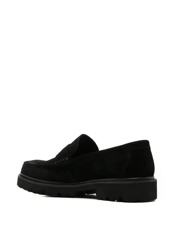 SERGIO MORETTI FIRENZE Chunky Sole Penny Loafers