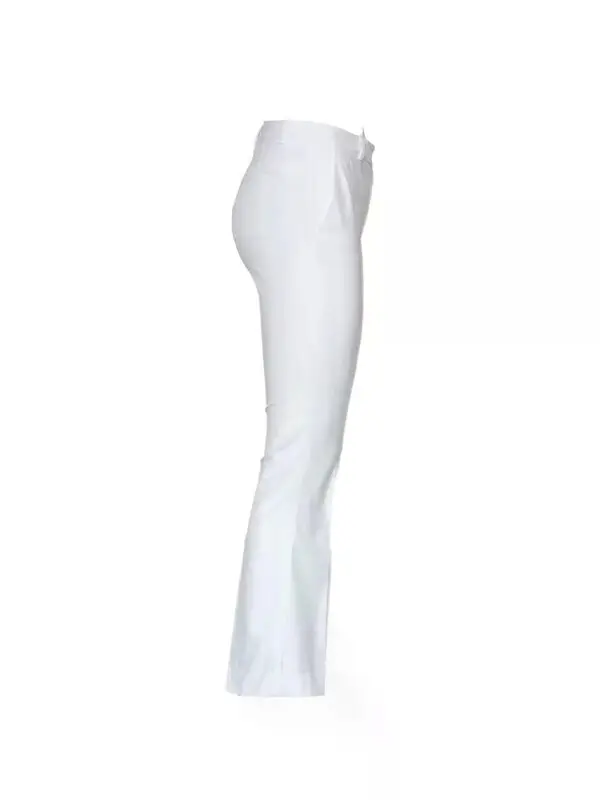 QL2 QUELLEDUE Creased Flared Trousers