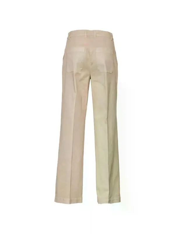 QL2 QUELLEDUE Creased High-waisted Trousers