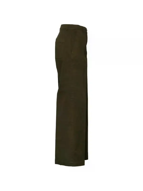 QL2 QUELLEDUE High-waisted Straight-leg Trousers