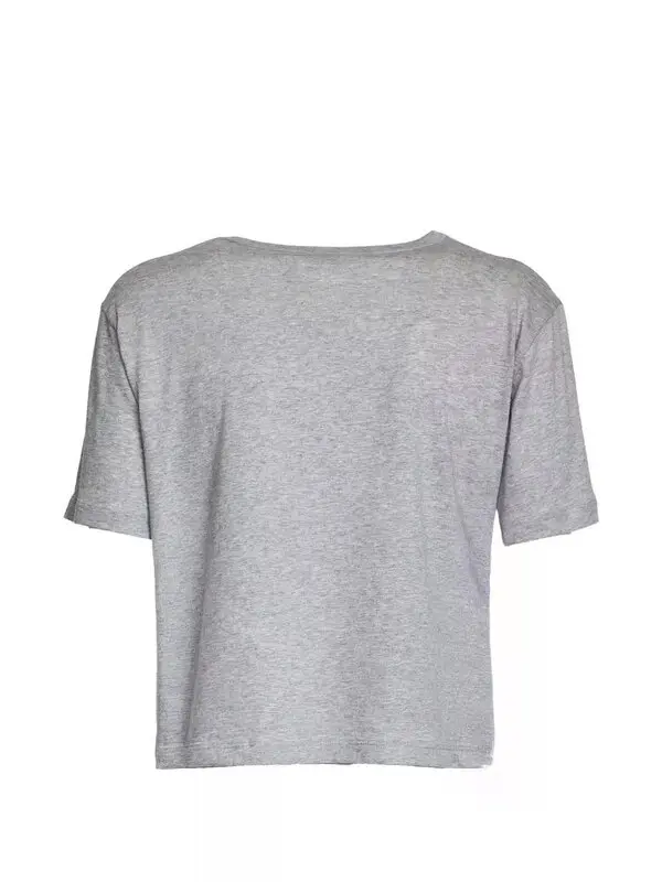 N°21 Logo Embellished Cropped T-shirt