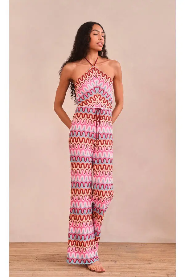 Saylor Keegan Jumpsuit - Red