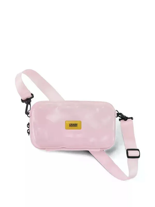 CRASH BAGGAGE Mini Icon Hard-case Clutch Bag - Pink