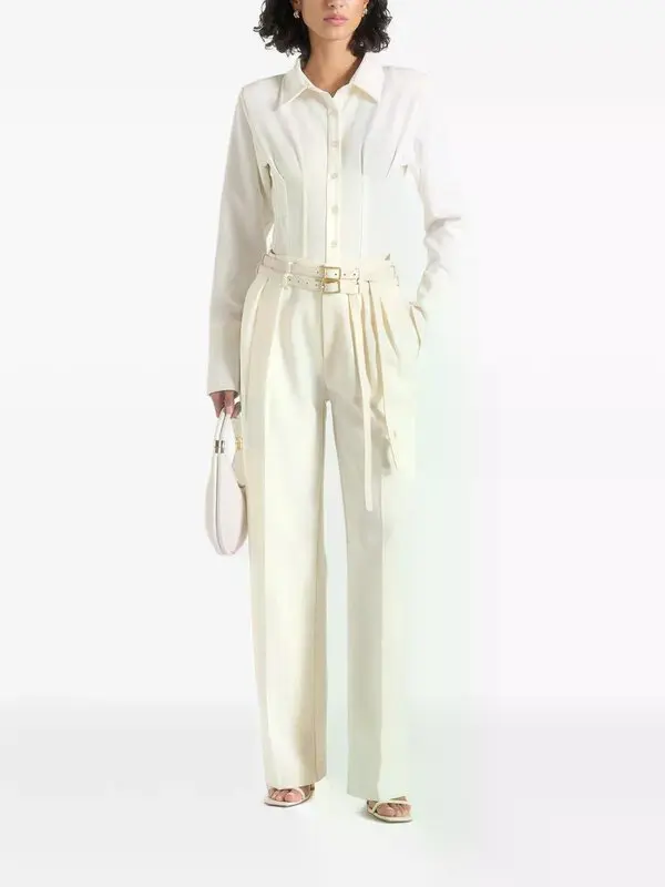 Manière De Voir Twin-belt Trousers