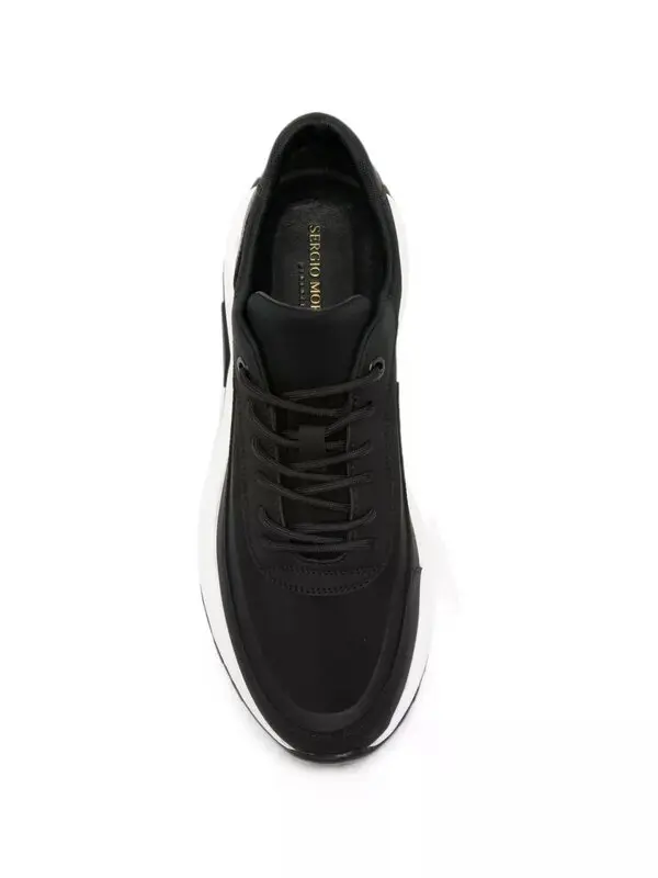 SERGIO MORETTI FIRENZE Panelled Lace-up Sneakers