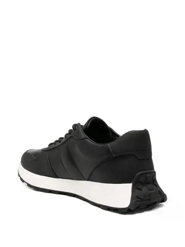 SERGIO MORETTI FIRENZE Panelled Leather Sneakers