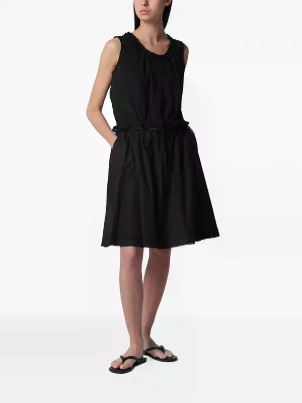 DUNST Frilled Sleeveless Blouse
