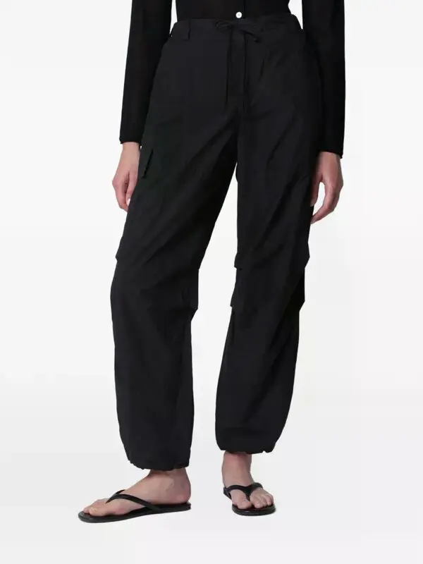 DUNST Cargo Pants With Drawstring Waist