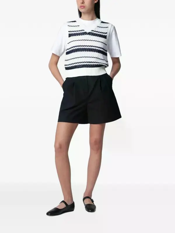 DUNST Double-pleated Bermuda Shorts