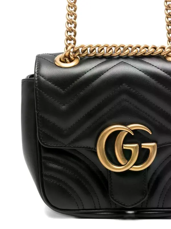 Gucci Gg Marmont Leather Shoulder Bag