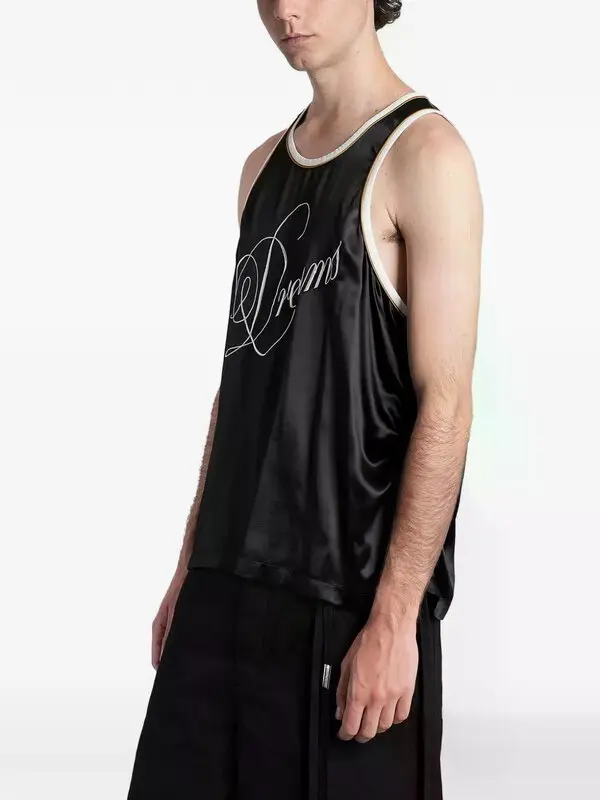 ANN DEMEULEMEESTER Endor Wrinkled Tank Top