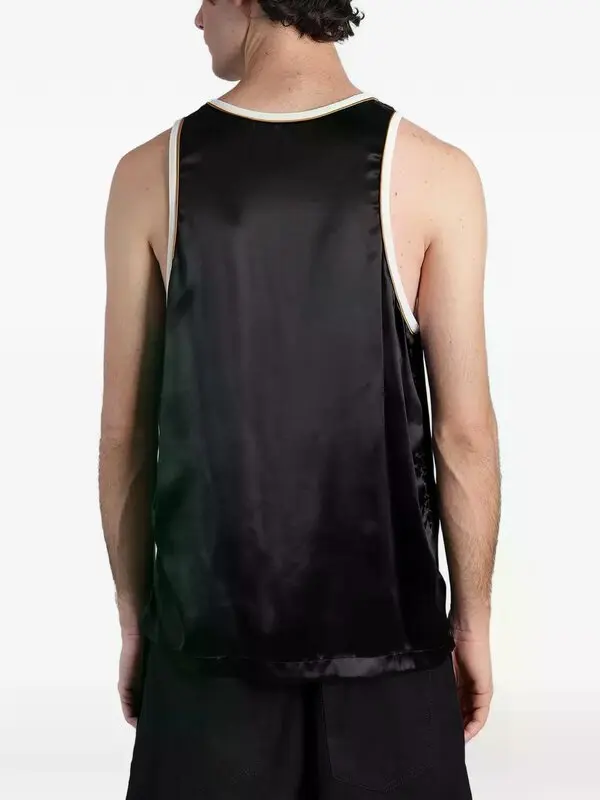 ANN DEMEULEMEESTER Endor Wrinkled Tank Top
