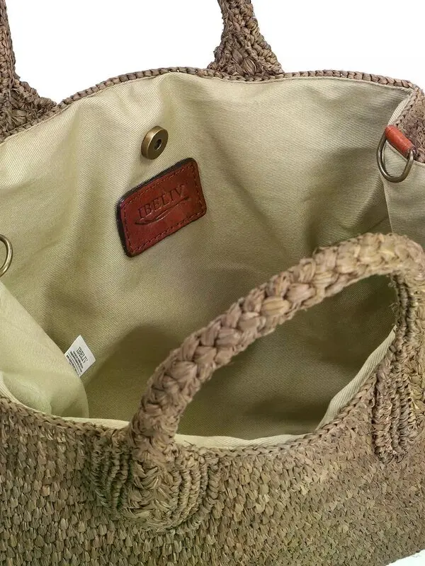IBELIV Woven Design Tote Bag