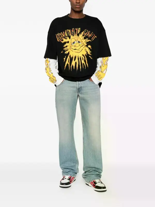 Amiri Burnt Out Lj T-shirt