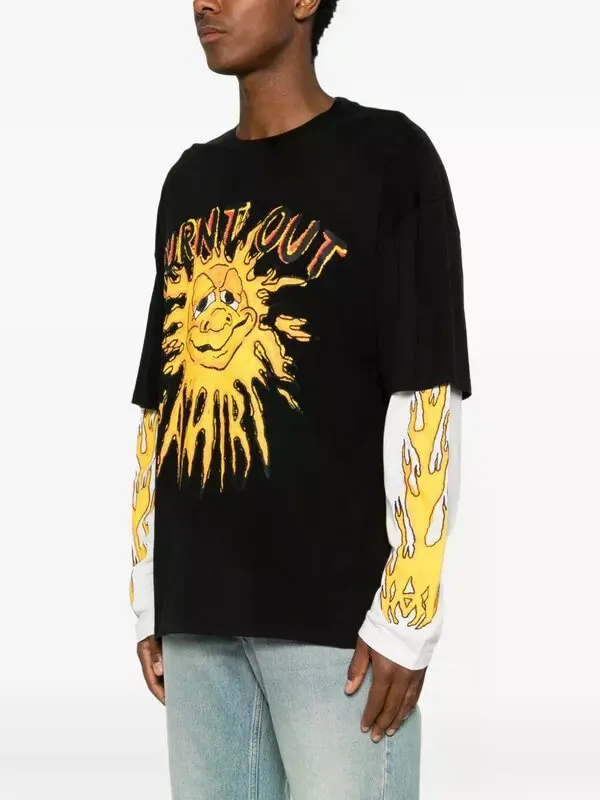 Amiri Burnt Out Lj T-shirt