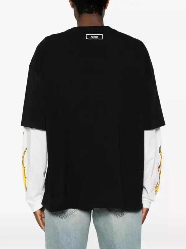Amiri Burnt Out Lj T-shirt