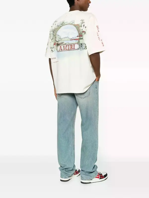 Amiri Vista Hj Skate Short-sleeved T-shirt