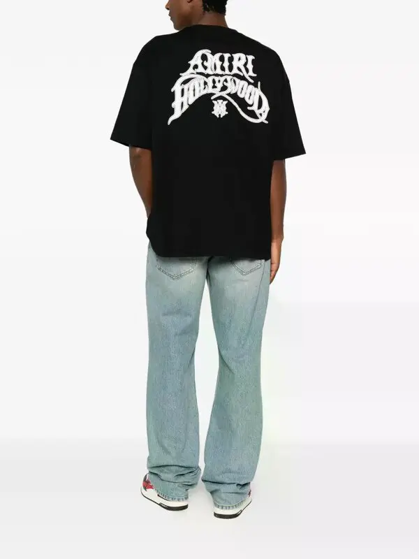 Amiri Hollywood Lj Skate Cotton T-shirt