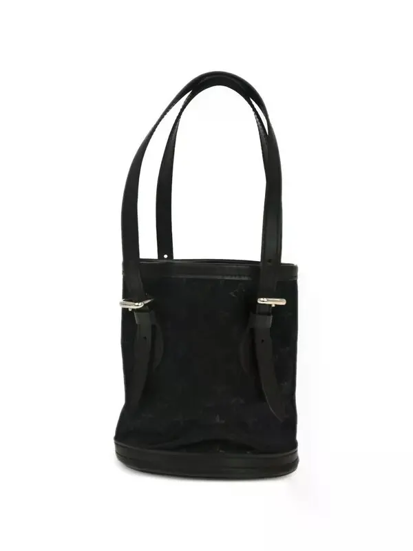 LOUIS VUITTON Little Bucket Monogram Mini Bag - Black