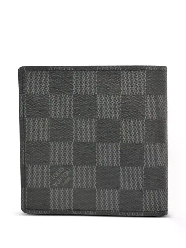 LOUIS VUITTON 2009 Marco Damier Graphite Wallet