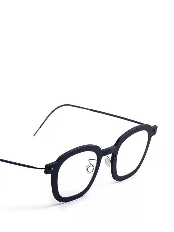 LINDBERG Square-frame Titanium Eyeglasses