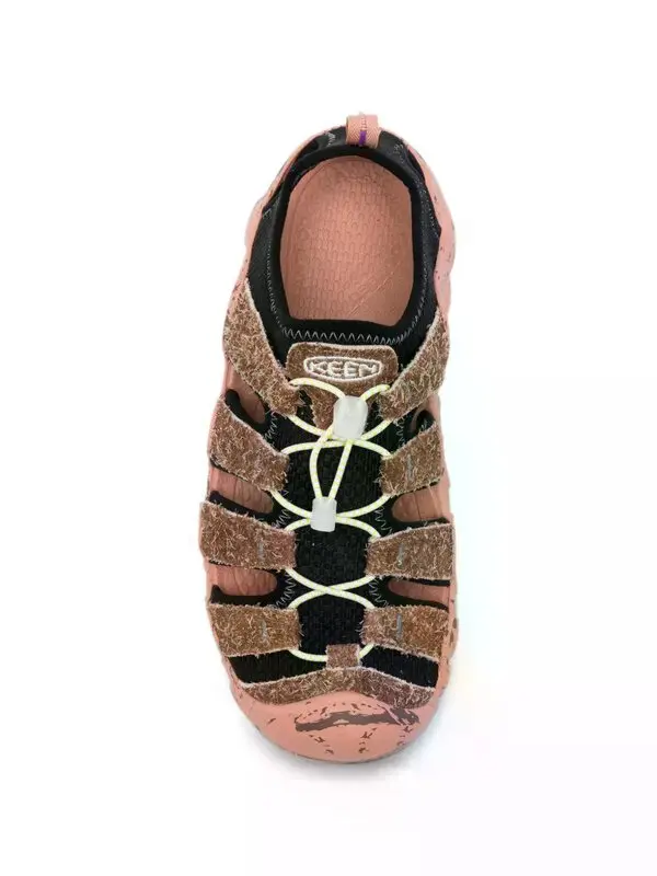 Keen Panelled Cut-out Sneakers