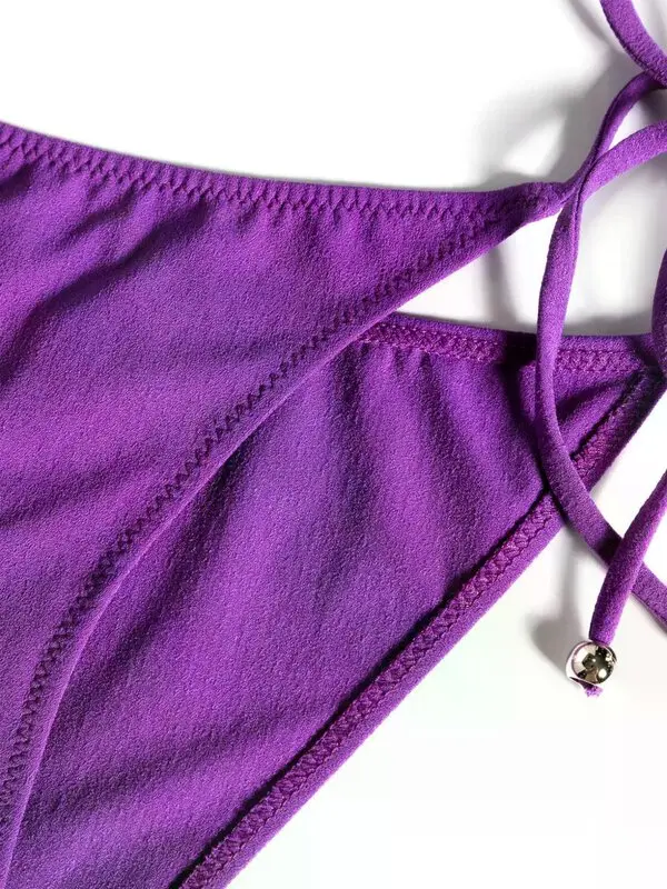 Lisa Marie Fernandez Crepe Bandeau Bikini