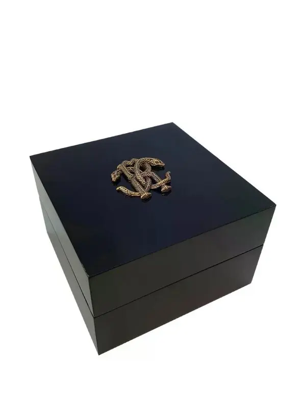 Roberto Cavalli Monogram Link 22mm Watch