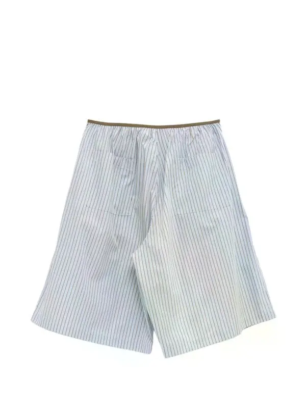 THE FRANKIE SHOP Elyn Striped Bermuda Shorts