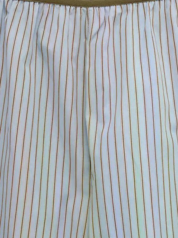 THE FRANKIE SHOP Elyn Striped Bermuda Shorts