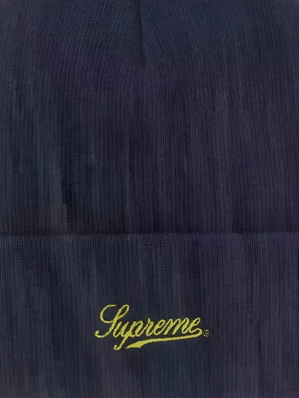 Supreme Wu-tang Clan Embroidered Beanie - Blue
