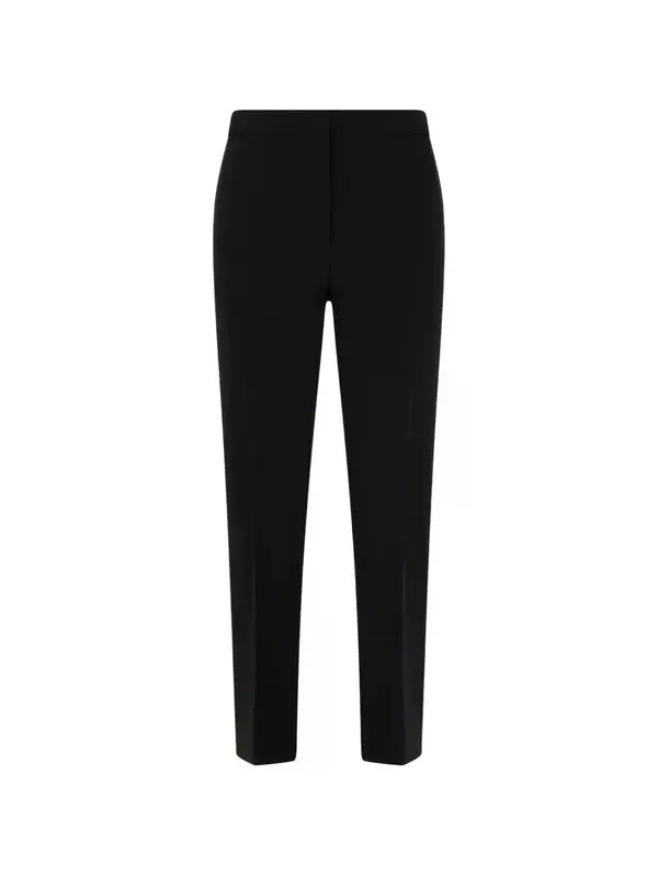 Moschino Straight-leg Elasticated Waistband Trousers - Black