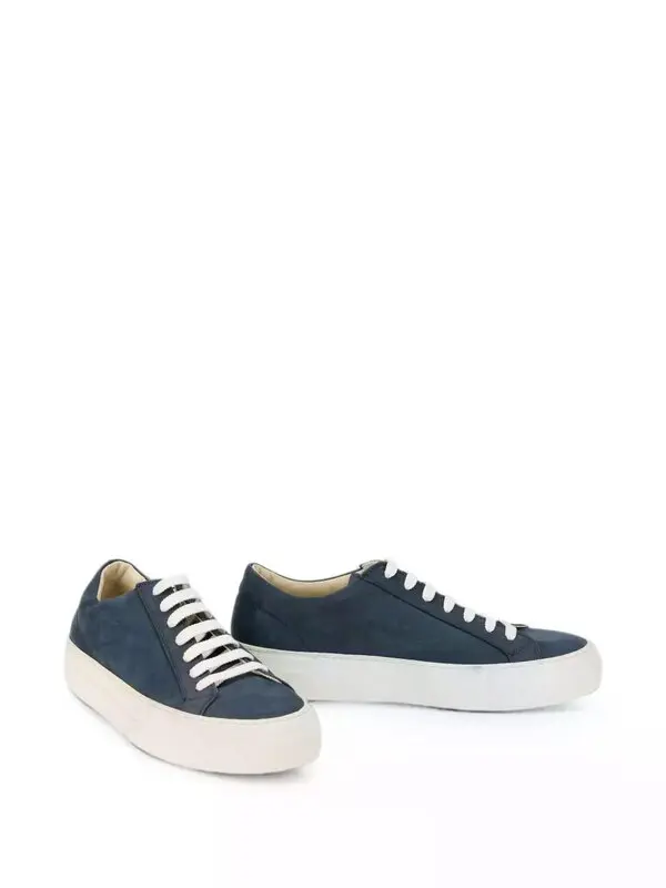 Fedeli Lace-up Sneakers - Blue