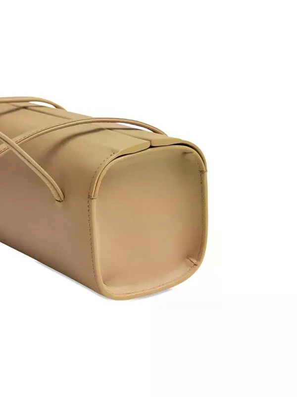 FANE Cylindrical Mini Shoulder Bag - Neutrals