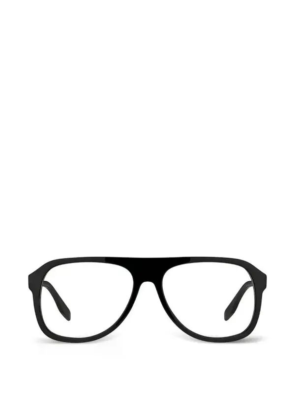 Marc Jacobs Geometric Frame Eyeglasses - Black
